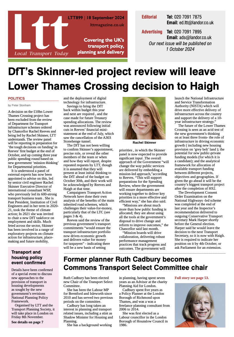 LTT magazine - Local Transport Today