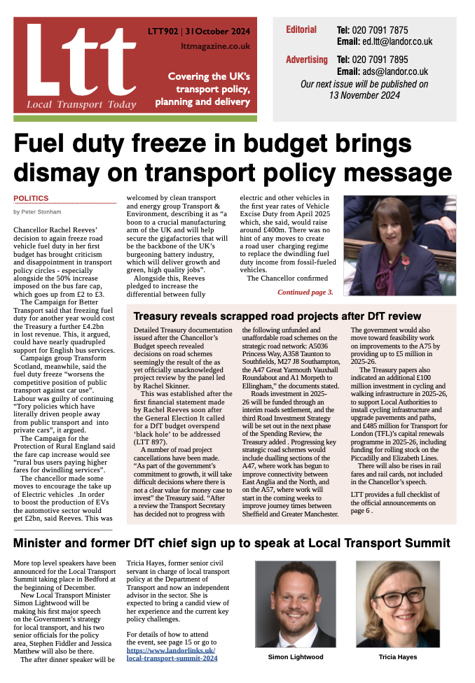 LTT magazine - Local Transport Today