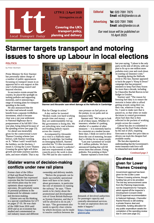 LTT magazine - Local Transport Today