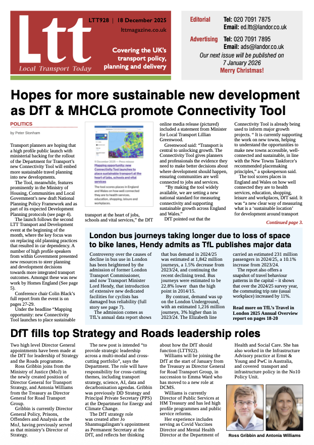 LTT magazine - Local Transport Today